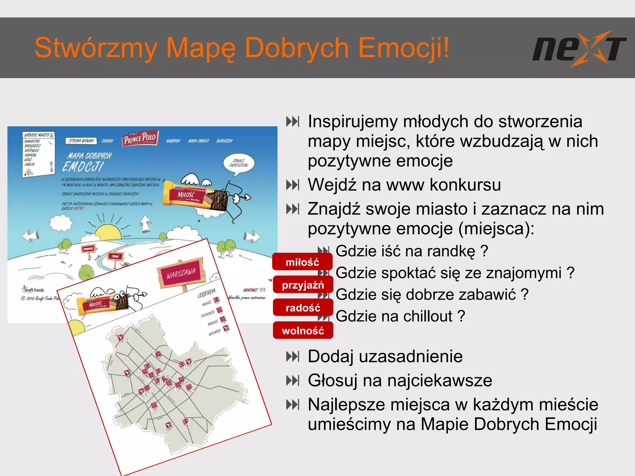 Mapa dobrych emocji Prince Polo | PPT