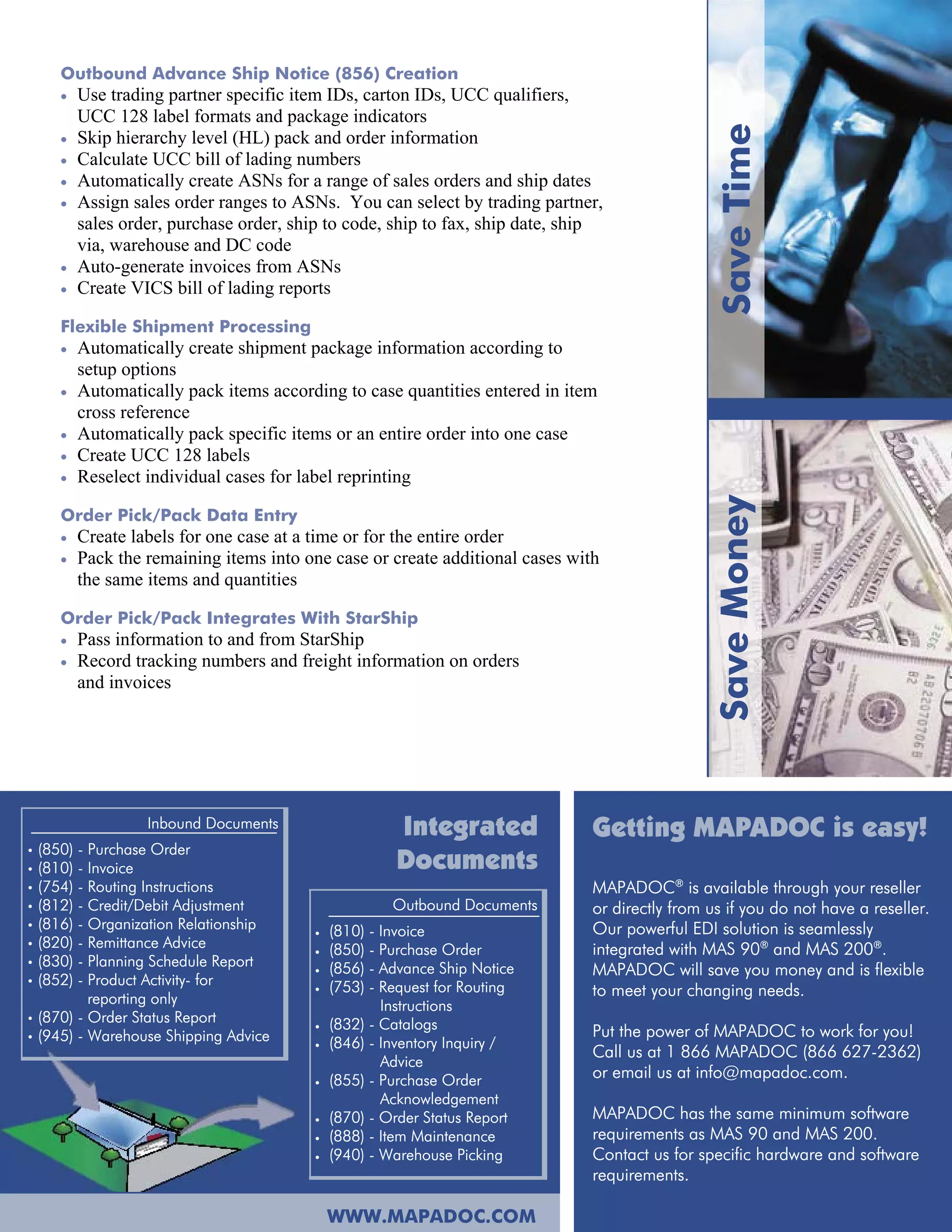 MAPADOC EDI SAGE 90/200 | PDF