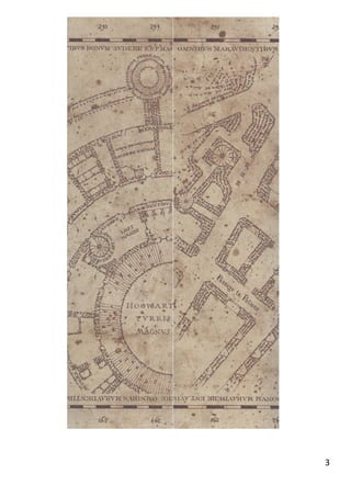 Mapa do Maroto - Filme: Harry Potter e o Prisioneiro de Azkaban | PDF