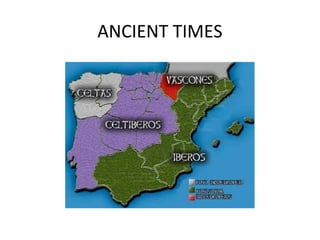Prehistory and History of Spain | PPT