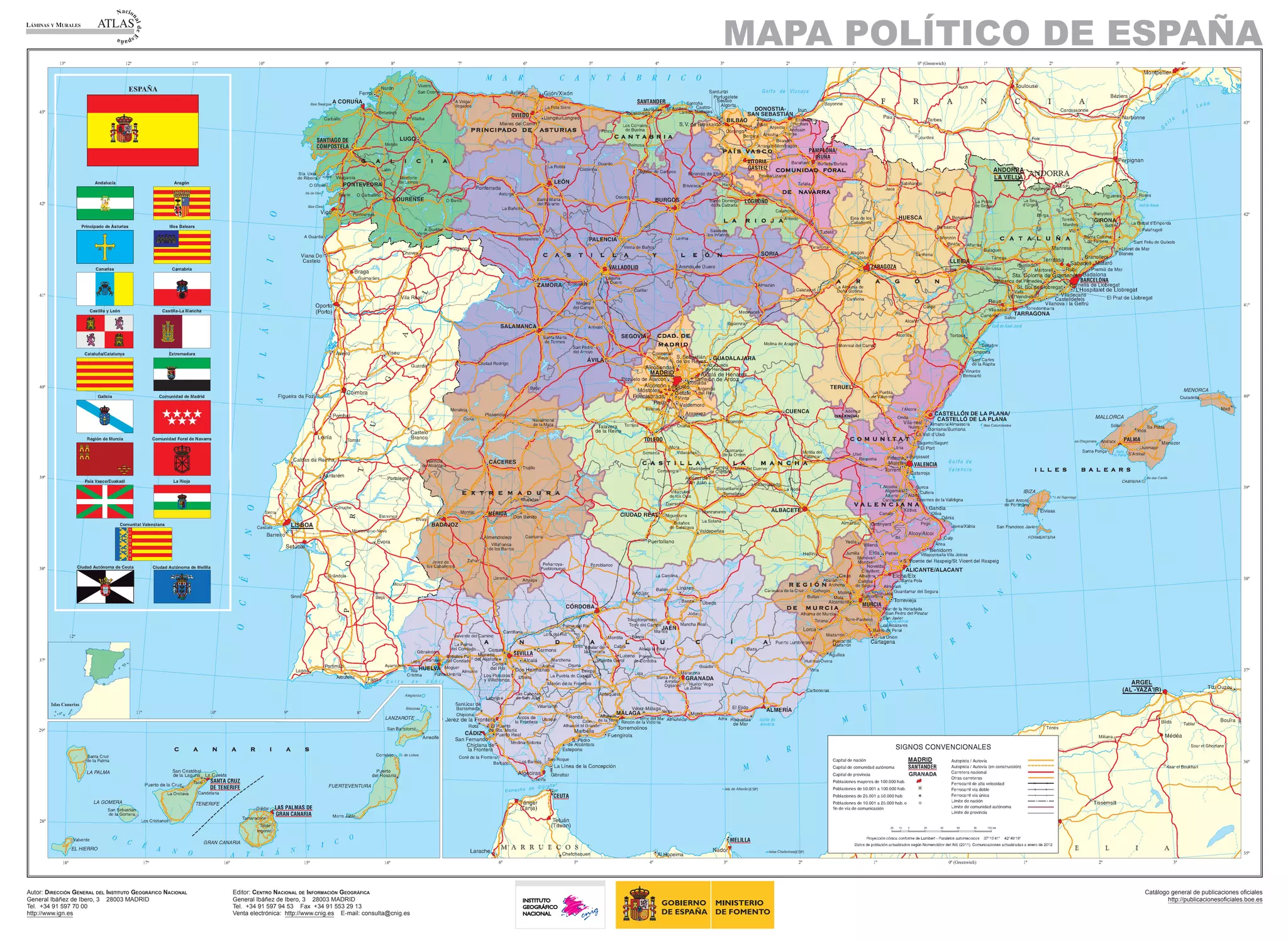 Mapa espana politico | PDF