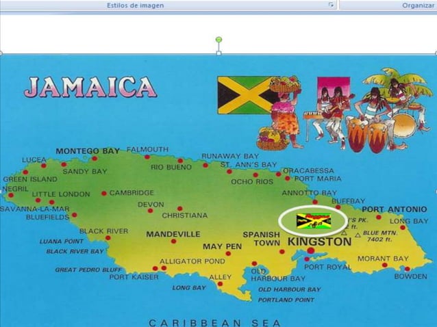 Mapa geografico del reggae | PPT