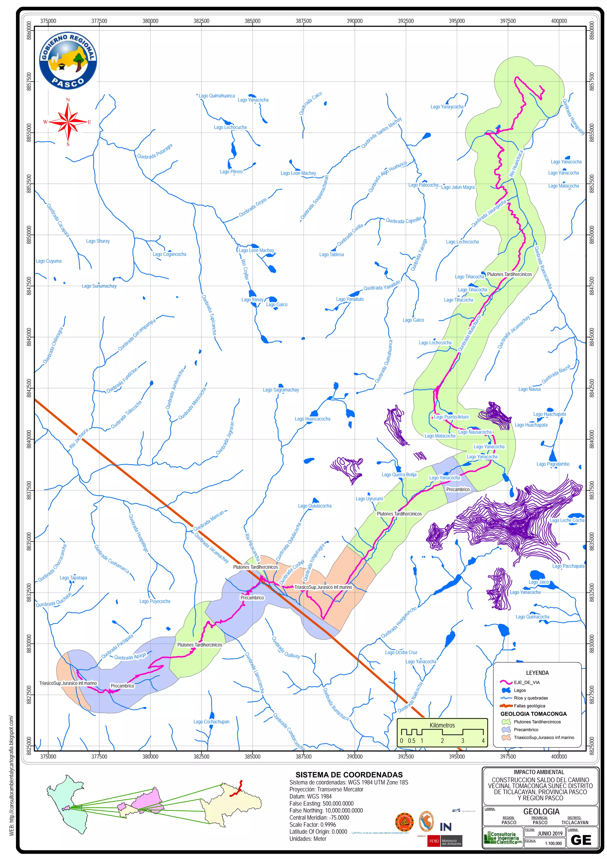 Mapa geologia general | PDF
