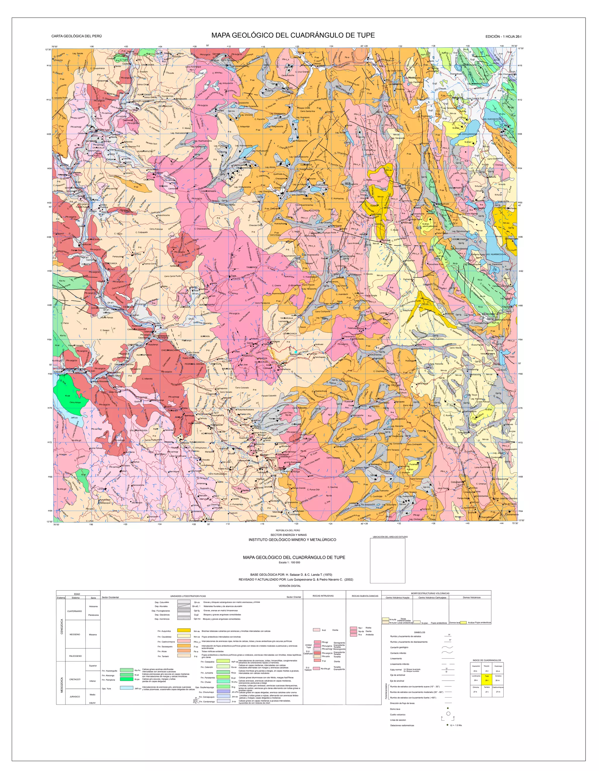Mapa geologico | PDF