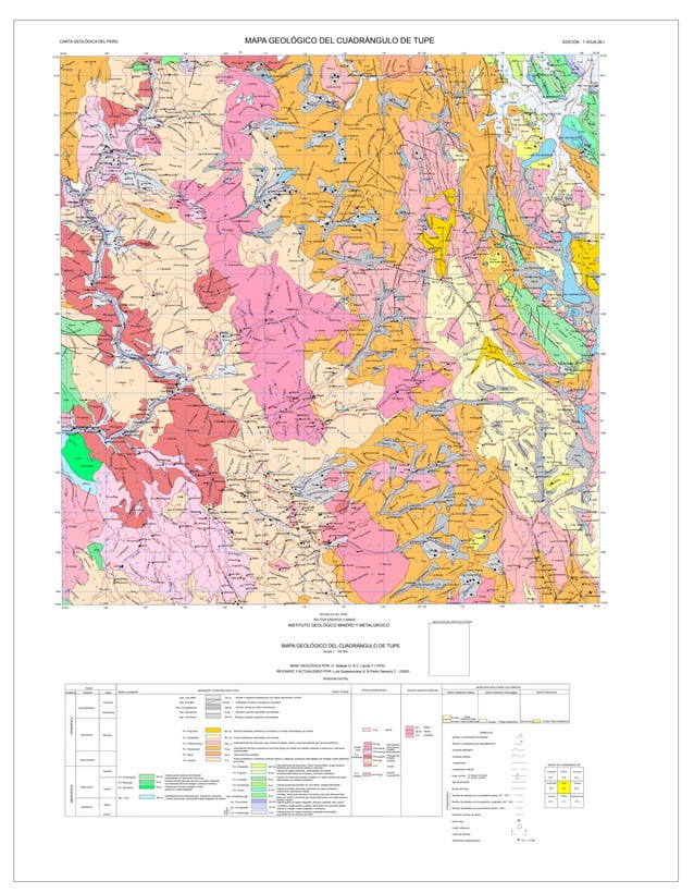 Mapa geologico | PDF