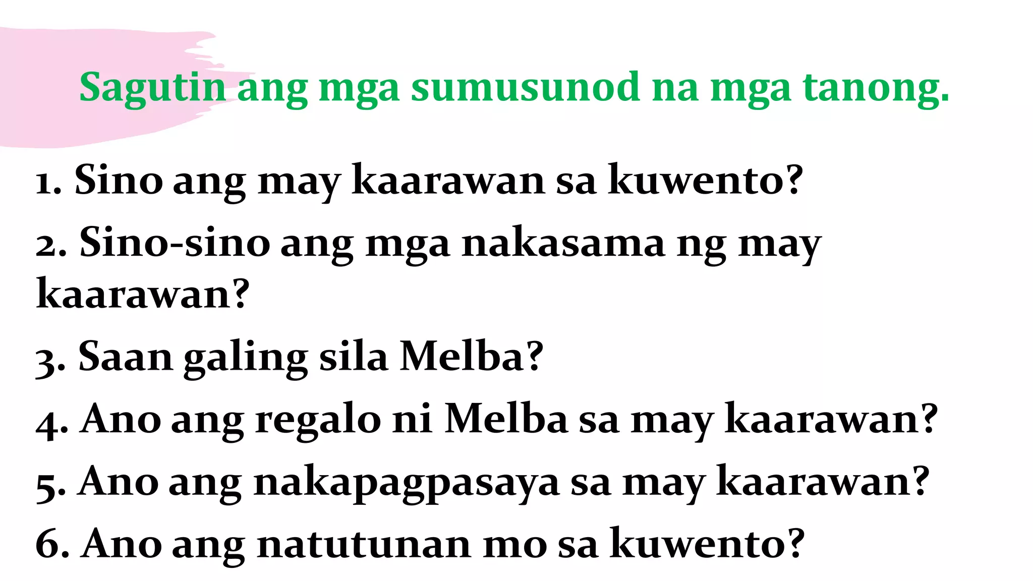 Mapagmahal na Bata | PPTX