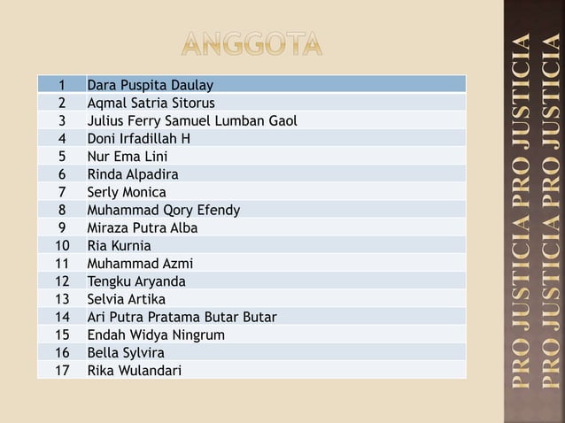 Presentasi MAPALA PRO JUSTICIA FH UNA | PPT