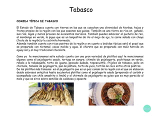 Mapa Gastronómico de México | PPTX