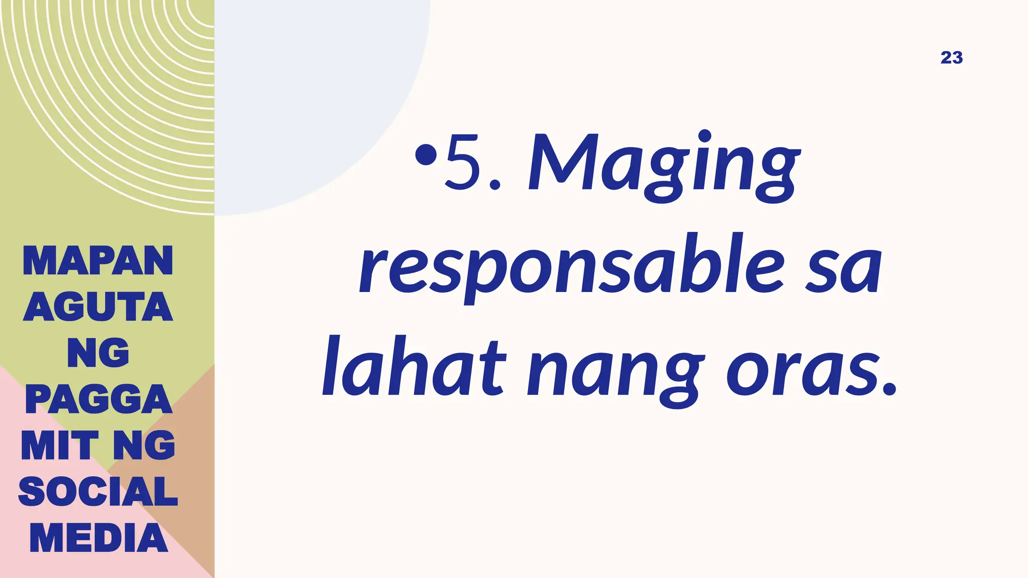 Mapanagutang Paggamit ng Social Media Bilang Mamamayan.pptx