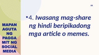 Mapanagutang Paggamit ng Social Media Bilang Mamamayan.pptx