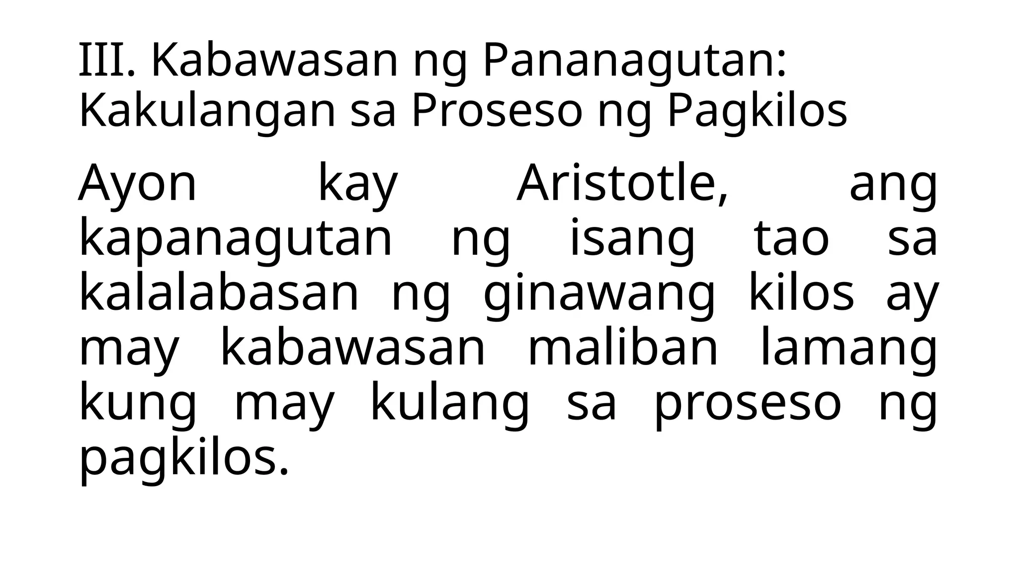 Mapanagutan sa Sariling Kilos upang maging malaya | PPTX