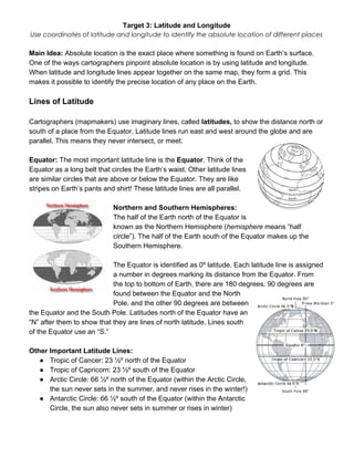 Map and Geography .pdf | Geography | Science