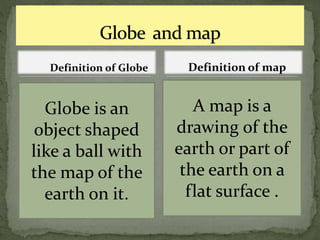 Map and globe | PPTX