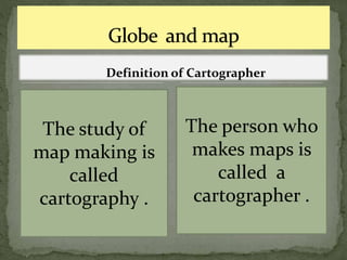 Map and globe | PPTX