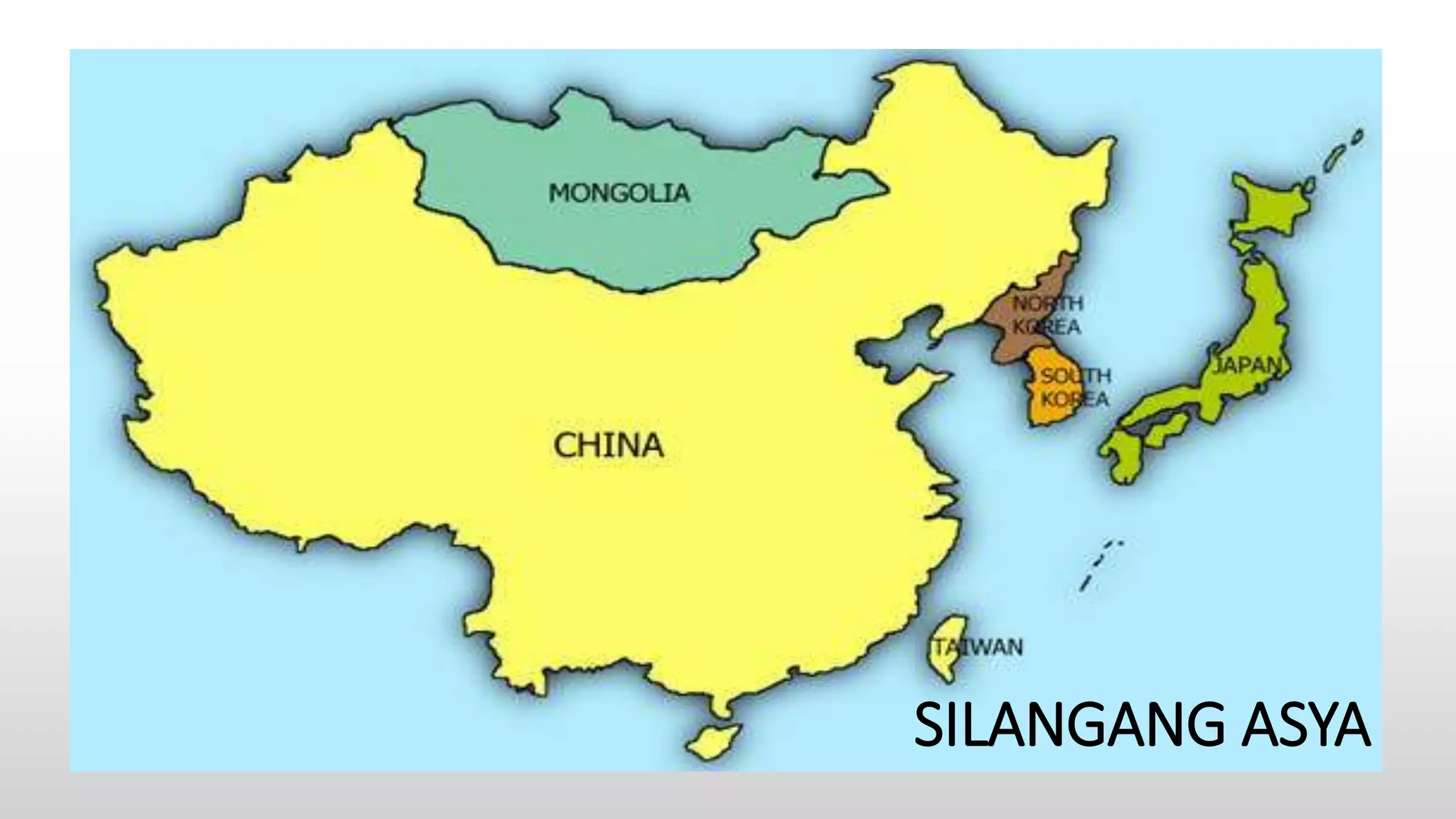 Mapa ng asya at rehiyon nito anyong lupa at anyong tubig | PPTX