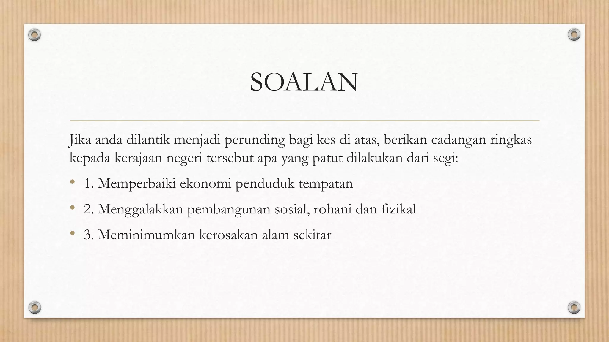 Mapan islam(ngeri kaya rkyat miskin | PPT