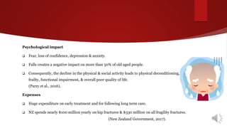 fall prevention (Motivational physical activity program (MPAP) for fall prevention )2020 | PPTX