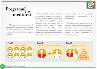 Mapa prezentare mentorat | PDF