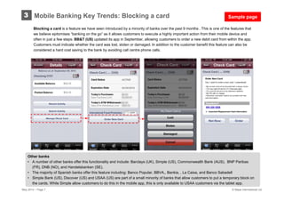 Mapa research insightseries-mobilebanking2014-stateofthemarket-brochure ...
