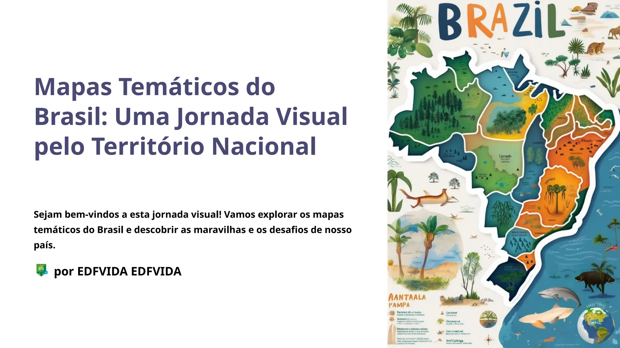 Mapas Tematicos Do Brasil Uma Jornada Visual Pelo Territorio Nacional Pptx