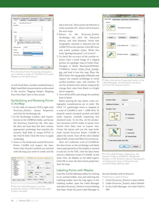 Mapas an dip y dips direccion en arcgis | PDF