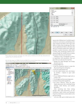 Mapas an dip y dips direccion en arcgis | PDF