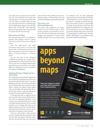 Mapas an dip y dips direccion en arcgis | PDF