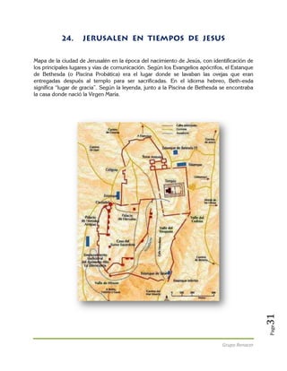 Tierra Santa Mapa Tiempo De Jesus