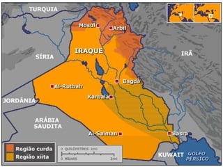 Mapas do iraque | PPT