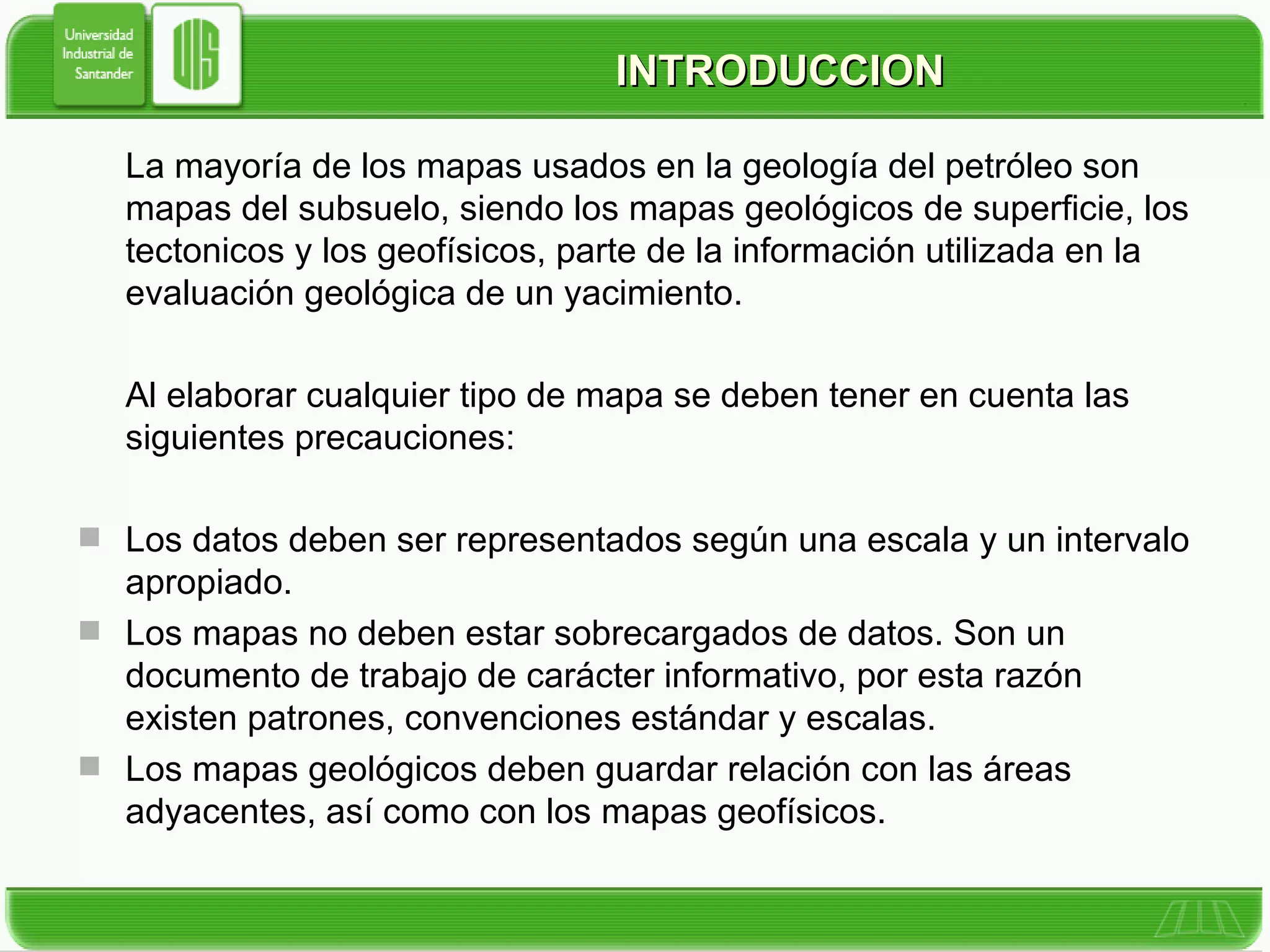 Mapas estructurales | PPT | Geography | Science