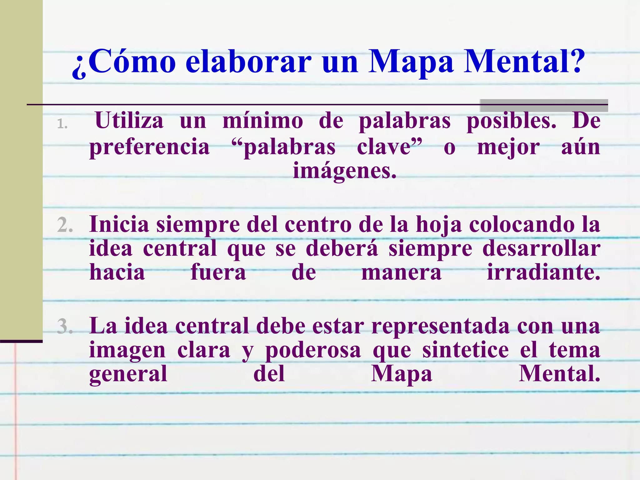 Mapas mentales guia de aprendizaje saberes previos y desarrollo | PPT