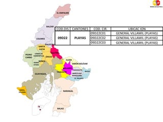 Mapas tematicos de distritos y circuitos | PPT