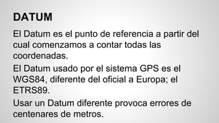 Mapas y coordenadas | PDF