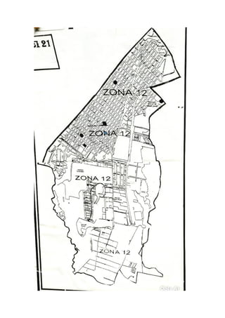 Mapas de Localización zona 21 y zona 12 Guatemala | DOCX
