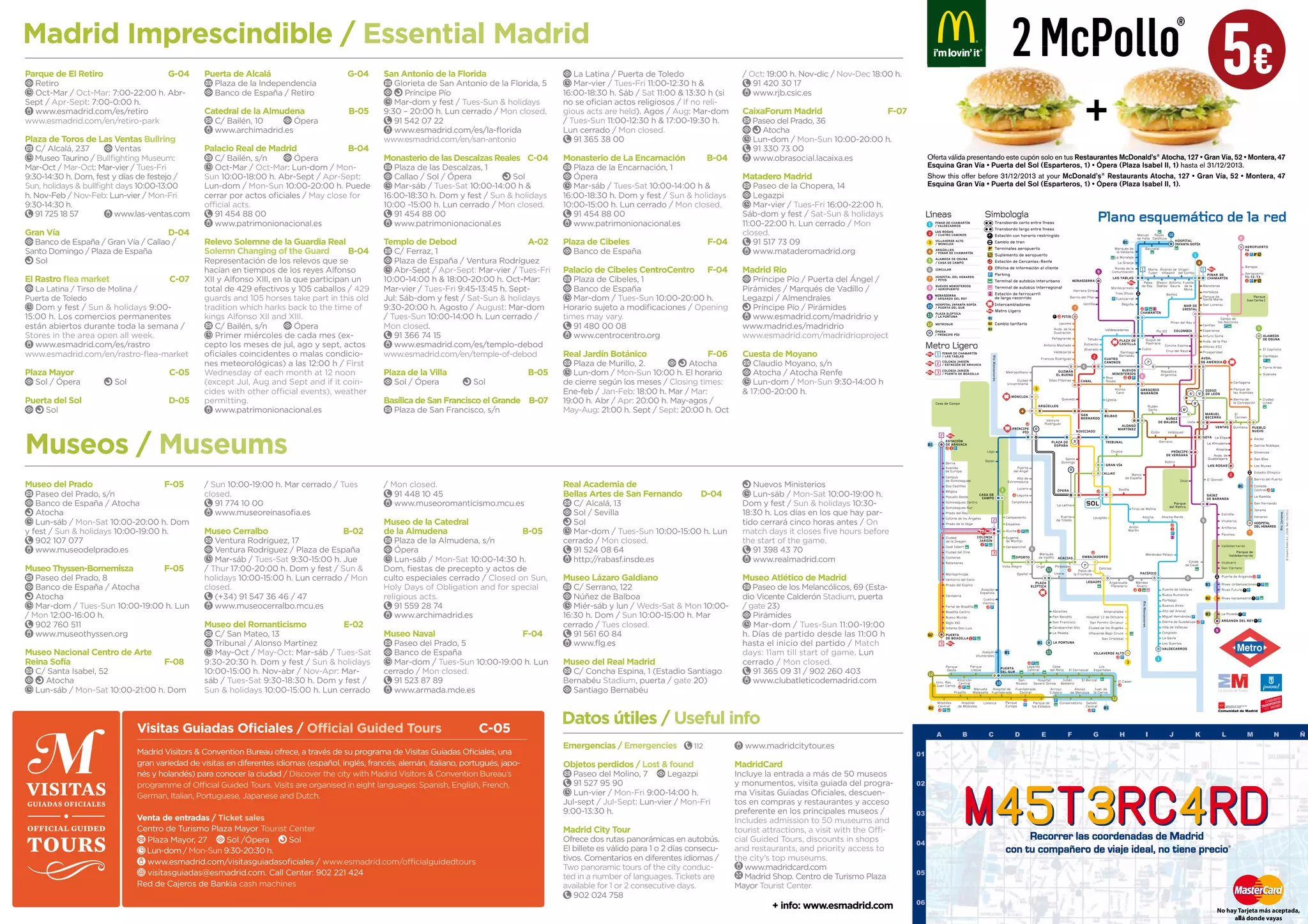 Mapa Turístico de Madrid | PPT