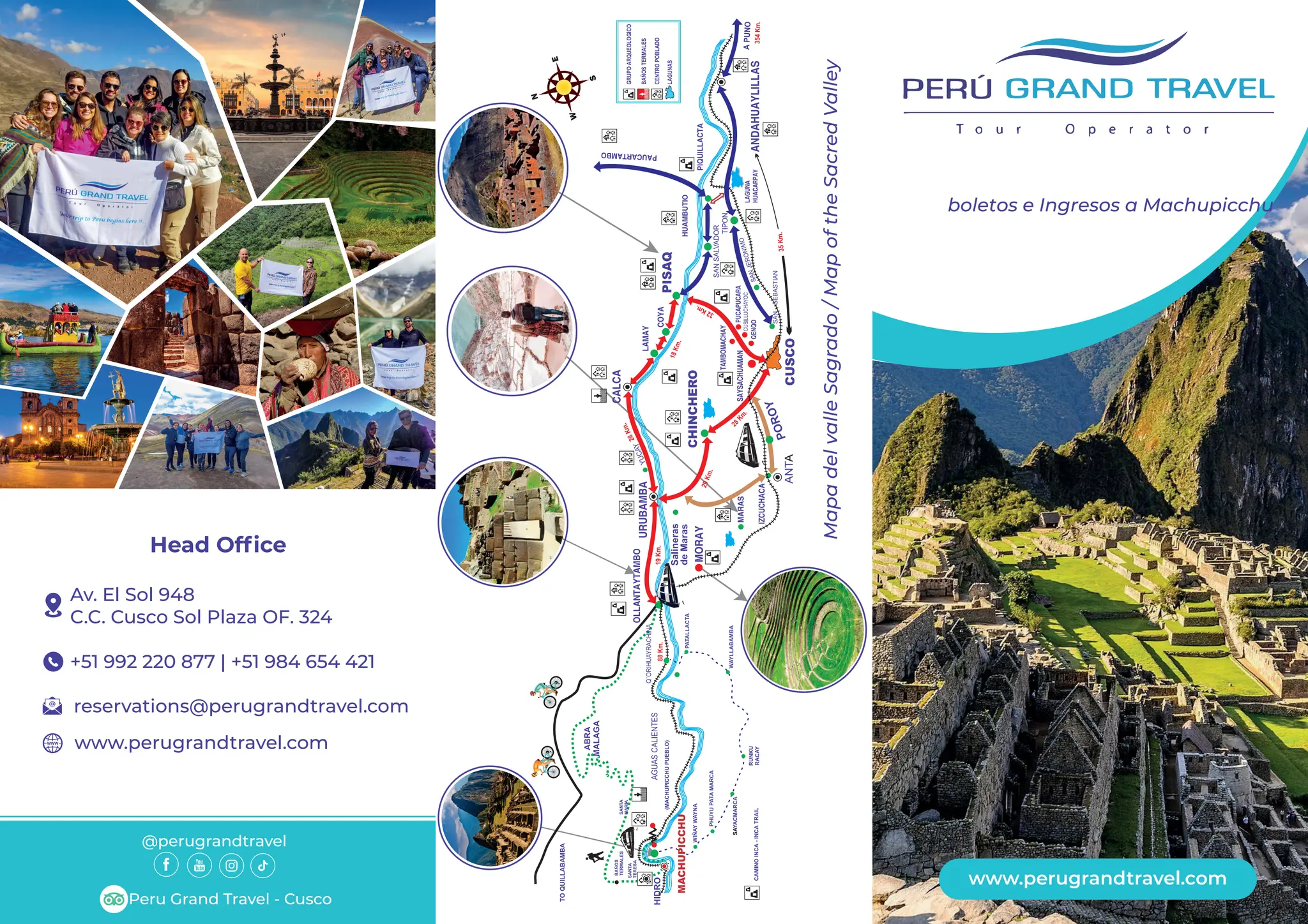 Mapa Turístico del Cusco - Agencia de viajes Cusco | PDF