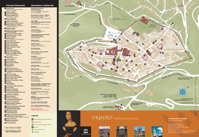 Mapa de Urbino, Italia | PPT