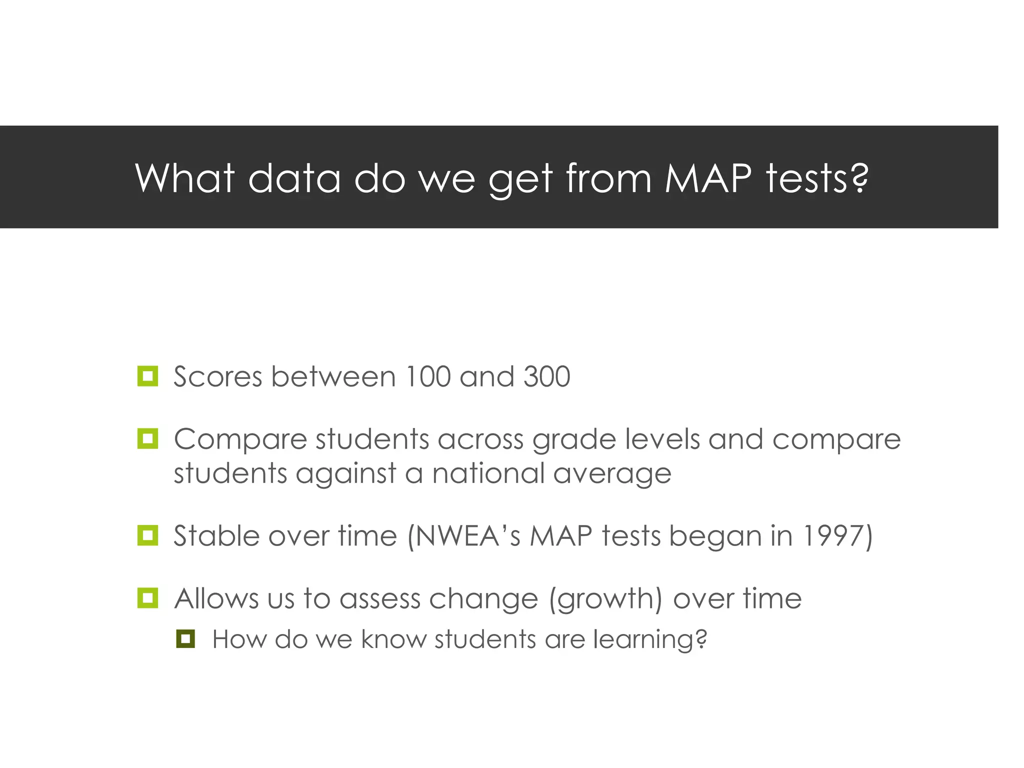 NWEA MAP BOE presentation | PPTX
