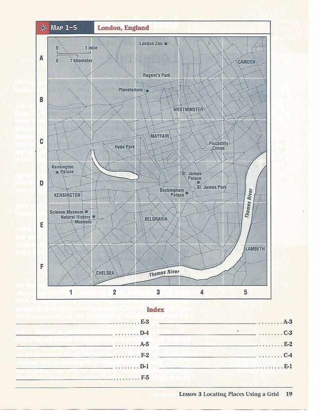 Map center lesson grids | PDF
