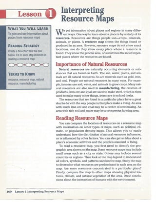 Map center lesson keys and resource | PDF