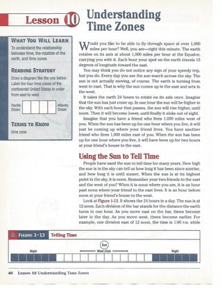 Map center lesson time zones and population | PDF