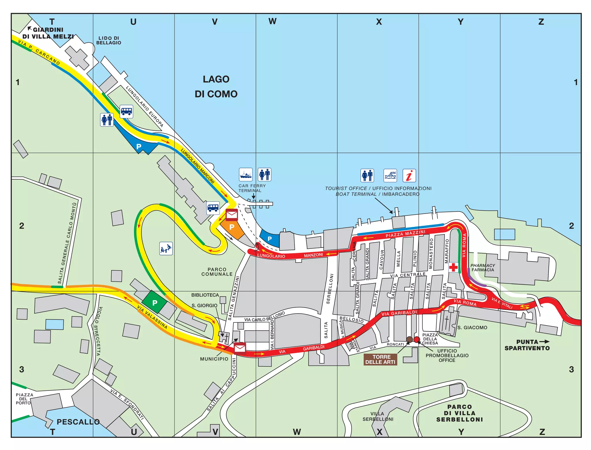 Map centre Bellagio | PDF