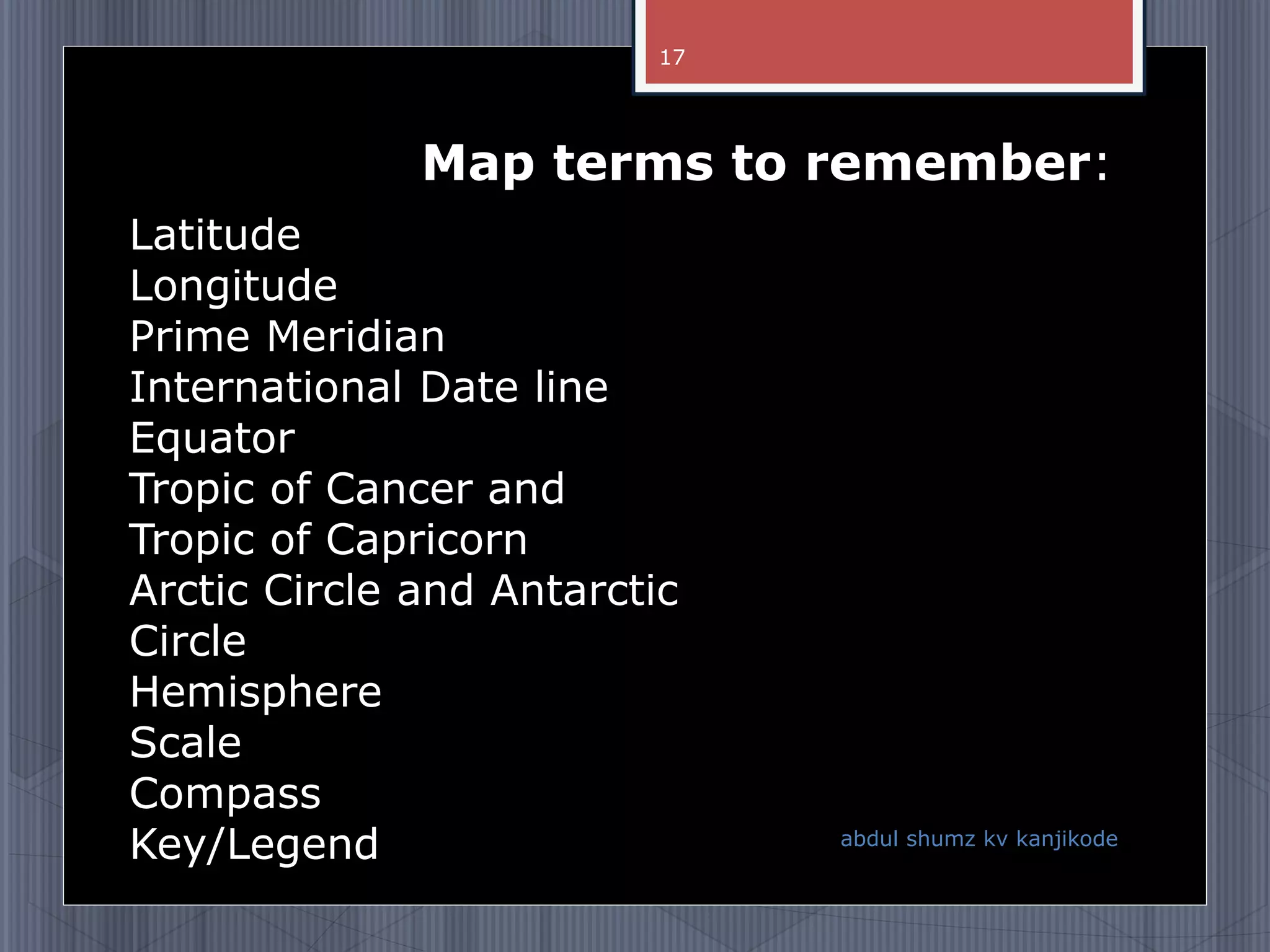 Map, Geography class 6 cbse | PDF