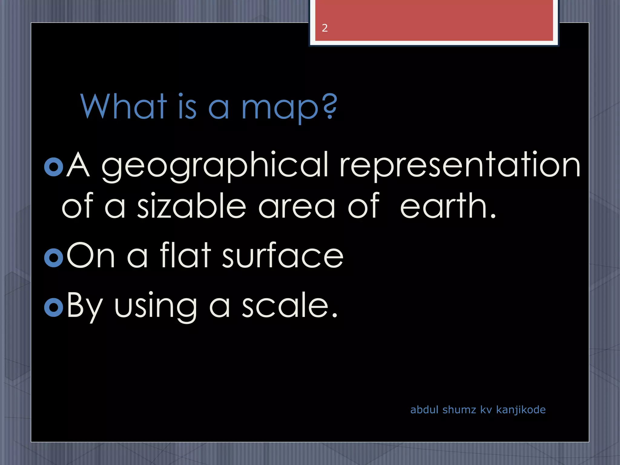 Map, Geography class 6 cbse | PDF