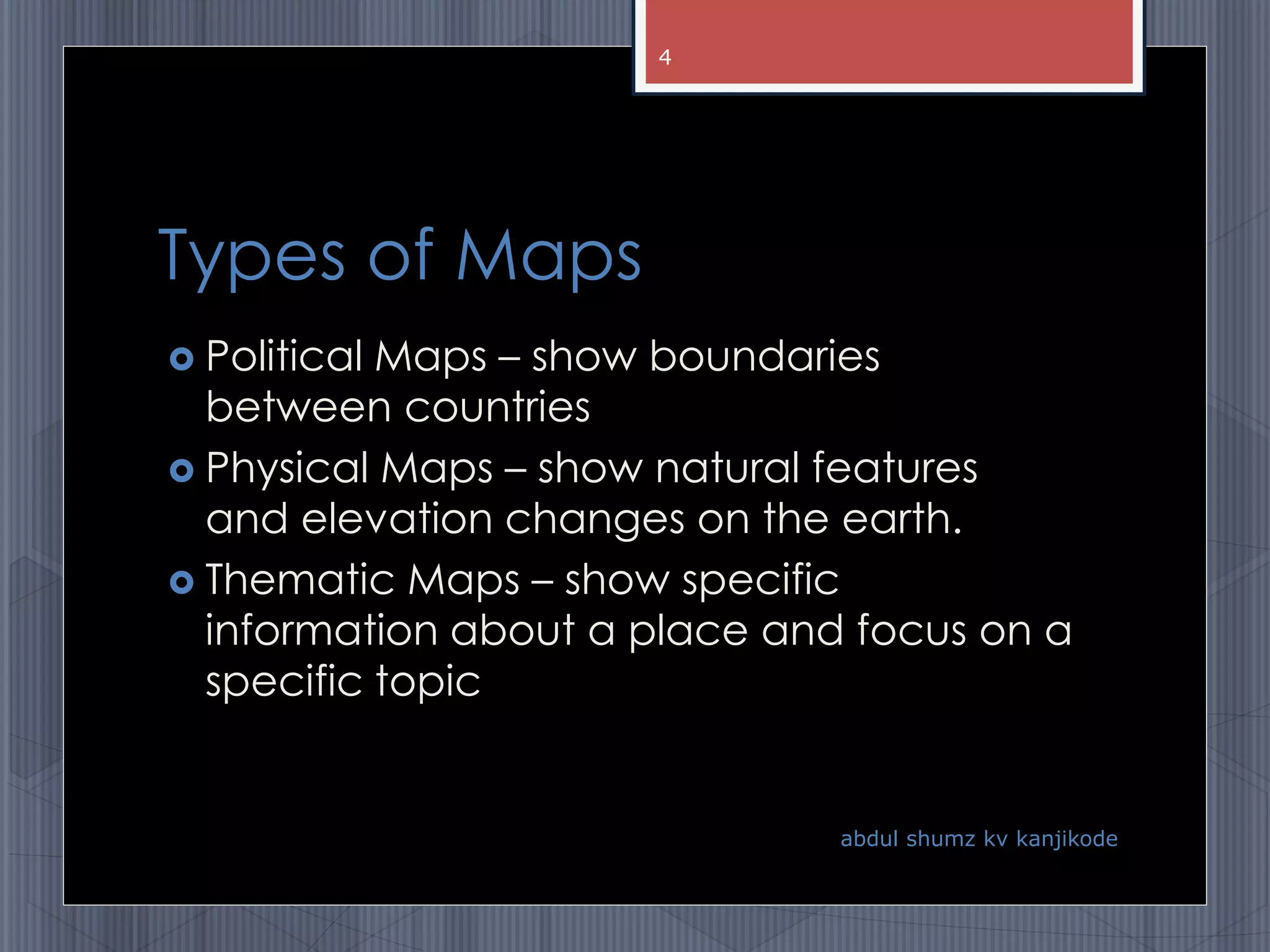 Map, Geography class 6 cbse | PDF
