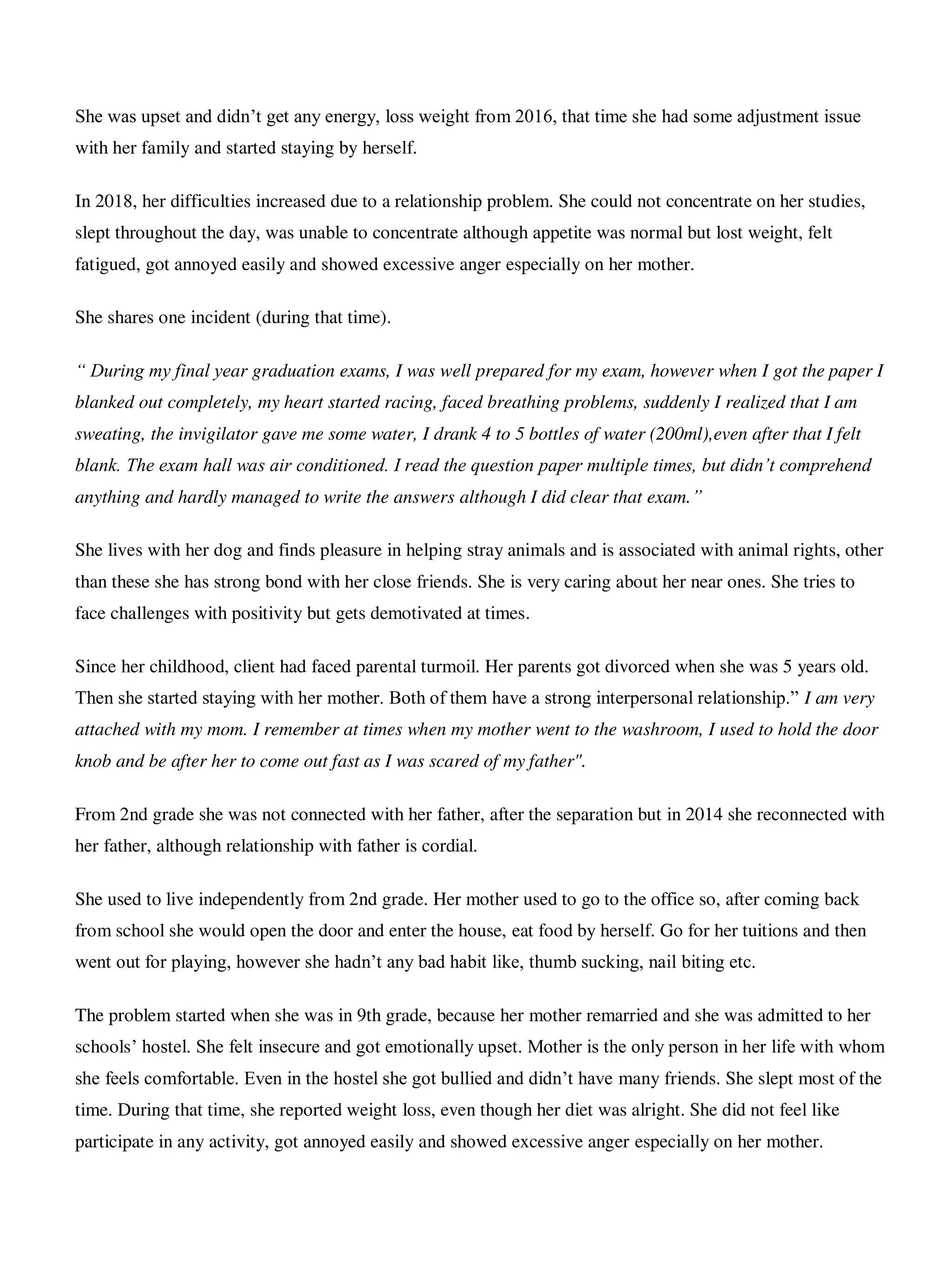 IGNOU Sample Internship File for MPCE025 | PDF