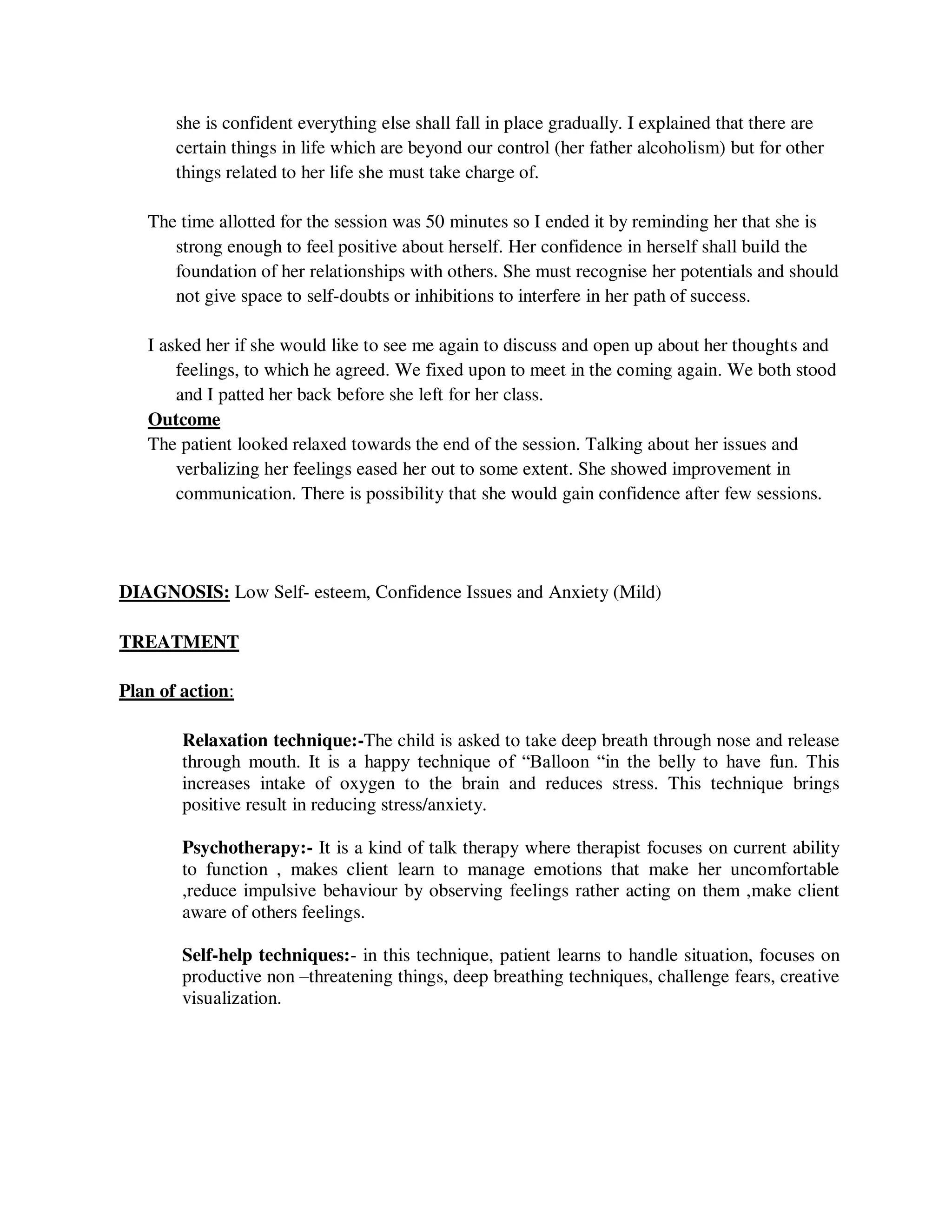 IGNOU Sample Internship File for MPCE025 | PDF