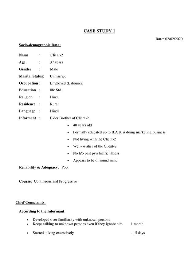 IGNOU Sample Internship File for MPCE025 | PDF