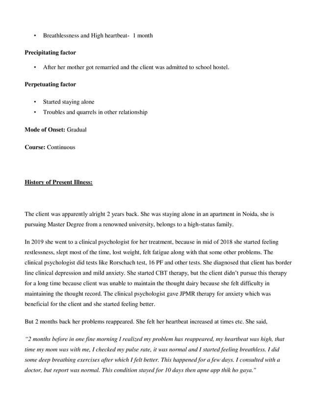 IGNOU Sample Internship File for MPCE025 | PDF