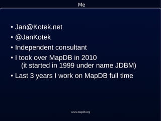 MapDB - taking Java collections to the next level | PPT